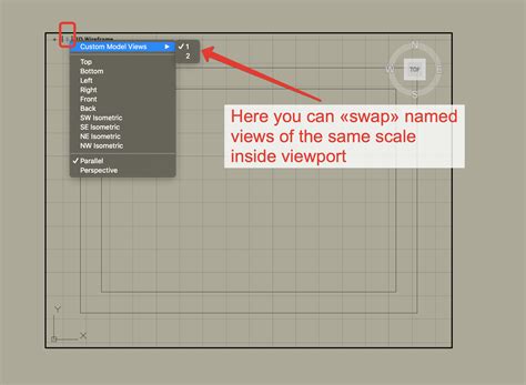 Solved Possible To Swap A Saved View In Paper Space Viewport Autodesk Community