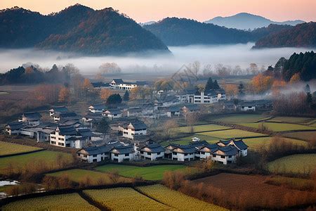 山区的村庄高清图片下载 正版图片600191077 摄图网