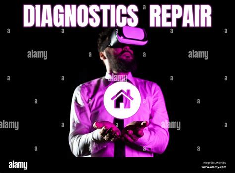 Hand Writing Sign Diagnostics RepairA Program Or Routine That Helps A