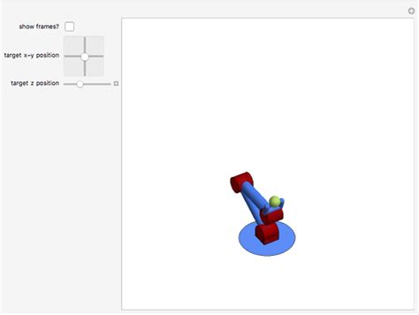 inverse kinematics wolfram demonstrations project