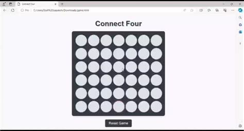 Video Sodi Lepakshi On Linkedin Internpe Assignment4 Connectfour Html Css Javascript