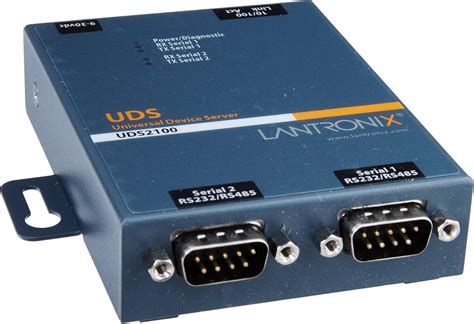Amazon Lantronix Device Server Uds2100 Two Port Serial Rs232 Rs422 Rs485 To Ip Ethernet