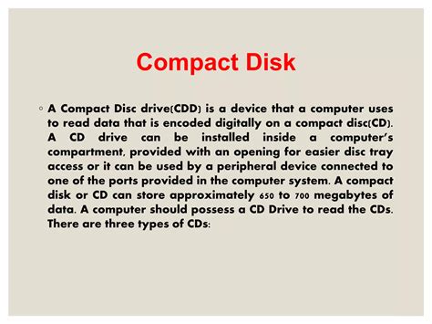 Types Of Secondary Storage Devices Ppt Pptx
