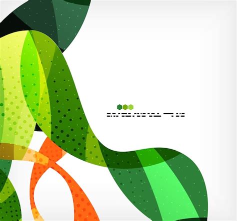 Premium Vector Colorful Abstract Flowing Shapes