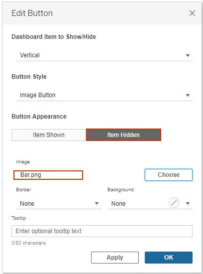 Dynamic Charts In Tableau Using Show Hide Button