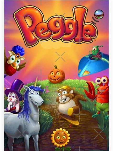 Peggle Poster For Sale By Picturesofus Redbubble