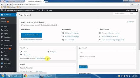 how to add scrolling text in wordpress youtube
