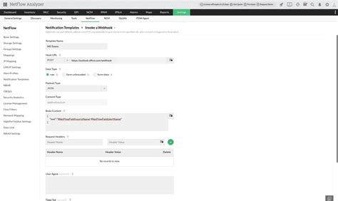 How To Congfigure Webhooks In Netflow Analyzer Manageengine