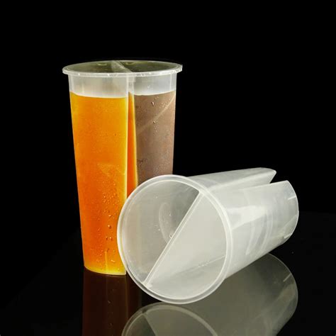 Купить Поделитесь чашкой одноразовые пластиковые стаканы сока холодного напитка молока для чая и
