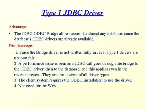 Jdbc Java Database Connectivity 1 Jdbc Jdbc Stands