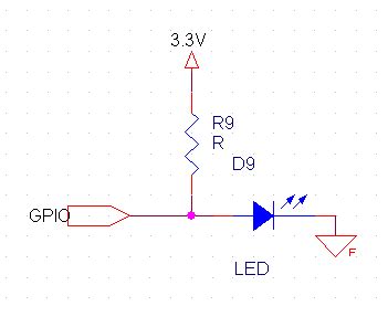 Microcontroller Driving A LED With An Open Drain Digital Output Electrical Engineering Stack