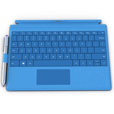 3d Microsoft Surface 3 Keyboard