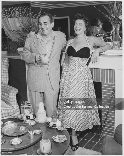 Actor Jim Backus And Wife Henny At Home News Photo Getty Images