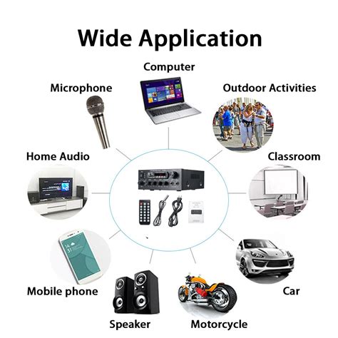 110v 220v 1000w Digital Display Hifi Power Amplifi Grandado