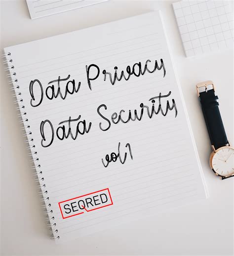 Data Privacy Data Security Vol I SEQRED