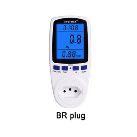 Power Meter Plug Digital Lcd Display Wattmeter Con Vicedeal