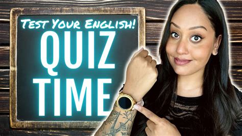 English Quiz With Answers And Explanations Youtube