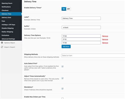 How To Set Up Delivery Time In WooCommerce