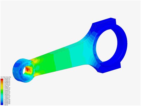 Tutorial 1 Connecting Rod Stress Analysis By Mewing Simscale