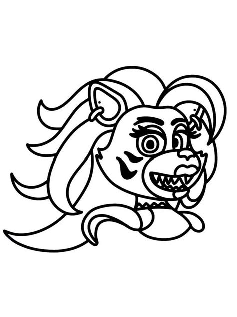 Roxanne Wolf Fnaf Coloring Pages Raskrasil The Best Porn Website
