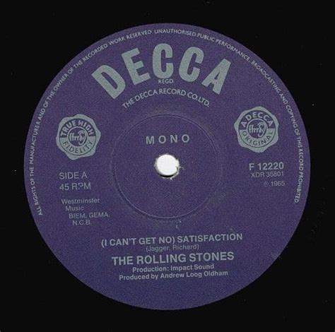 The Rolling Stones The Rolling Stones Vinyl Record Lp Decca 1964
