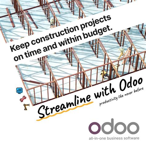 odoo on linkedin your next construction project might just be your