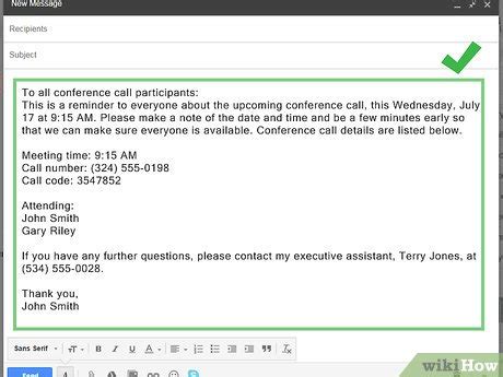 How To Write The Email Address