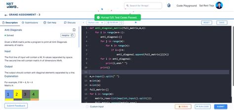 Sai Ravi Teja Vudathala On Linkedin Day76 100daysofcode Python Grandassignment Aptitude