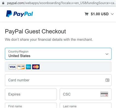 Check Out Without A Paypal Account Is Not Working · Issue 716