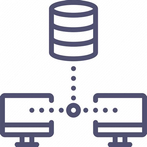 backup computer connection copy database storage sync icon