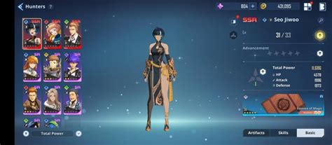 Recommend Artifacts For My Ssr Rsololevelingarise