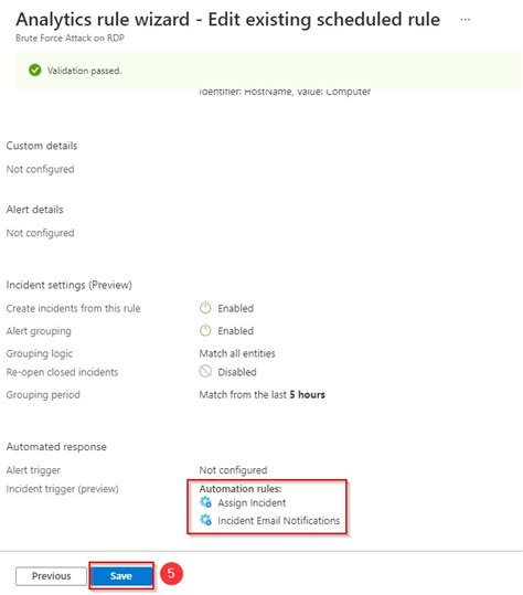 Analytics Rule Partially Saved Issue On Adding Automation Rule Microsoft Qanda