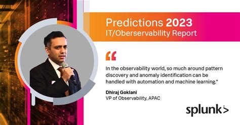 Steven Seow On Linkedin Splunk It Observability Predictions 2023