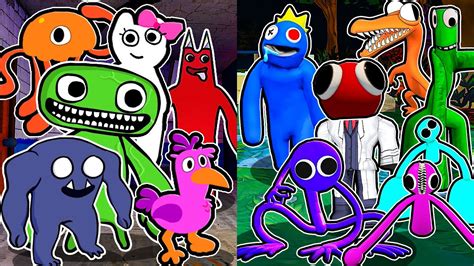 Rainbow Friends Vs Garten Of Banban Roblox Youtube