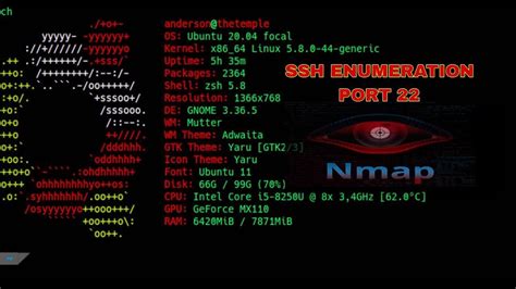 System Hacking Ssh Enumeration How To Take Remote Access Of Any System Youtube