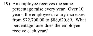 Solved Solve Each Discrete Exponential Growth Decay Problem Chegg