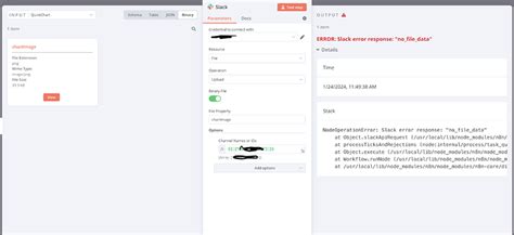 Slack File Upload Not Working With Binary File Option Questions N N Community