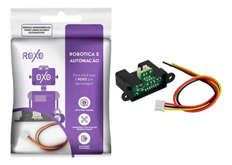 sensor sharp gp2y0a02yk0f infravermelho de longo alcance mercadolivre