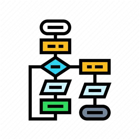 Algorithm Flowchart Integration Automation Machine Learning Icon Download On Iconfinder