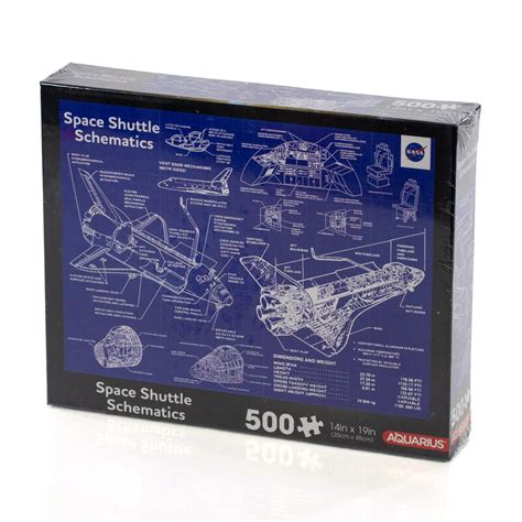 Space Shuttle Schematics Puzzle Air Force Museum Store