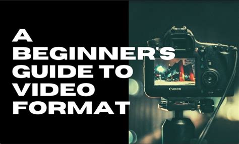 A Beginners Guide To Video Formats Building Your Website Strikingly