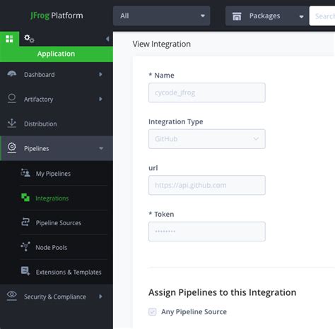 Cycode Integration With Jfrog Pipelines And Artifactory Cycode