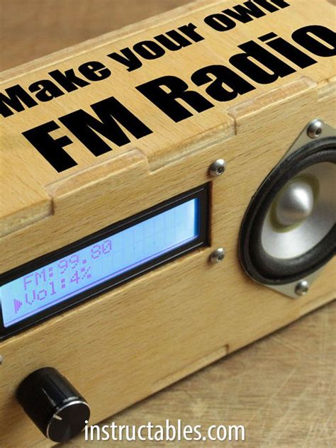 Make Your Own Fm Radio Arduino Projects Arduino Electronics