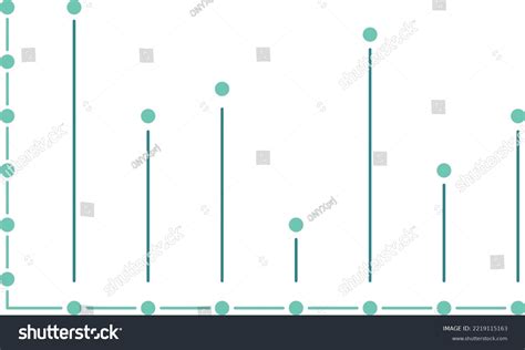 Graph Template Column Line Chart Data Stock Vector Royalty Free