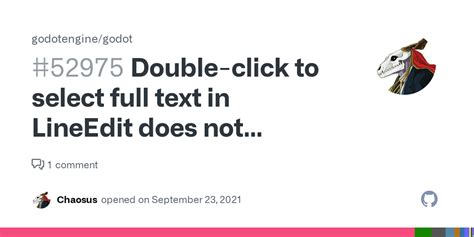 Double Click To Select Full Text In Lineedit Does Not Working · Issue