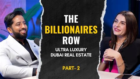 The Billionaires Row Ultra Luxury Dubai Real Estate Part 2 Mohammed Zohaib Youtube