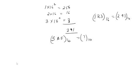 Solved Given Our Discussion Of Positional Numbering Systems In Section