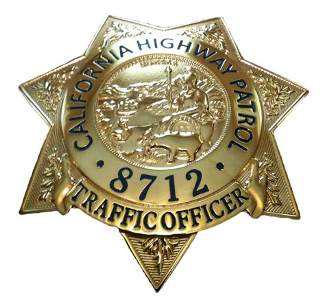 Chp Chips Replica Prop 8712 Badge Hollywood Props