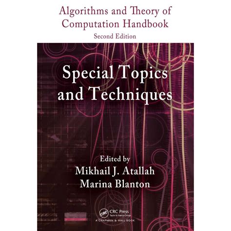 Jual Pdf Algorithms And Theory Of Computation Handbook Second Edition