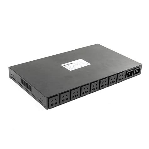 All Ingrosso Sensore TCP IP Verticale C20 A 10 Prese Eco Smart Rack Pdu 1U Fornitori Fabbrica